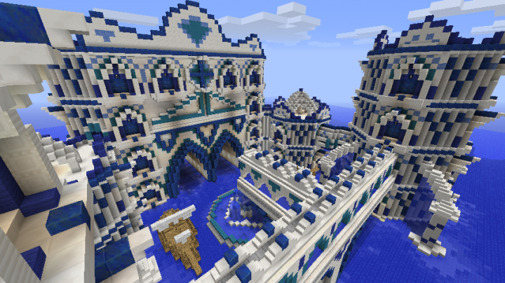 [ElysiumFire application] The Magic Blue Castle Minecraft Map