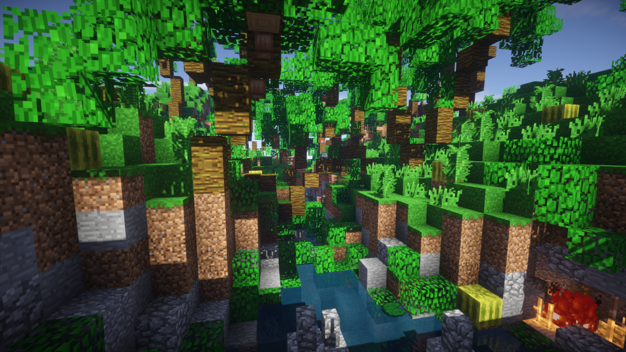 [51x51] The Jungle [Plot] Minecraft Map