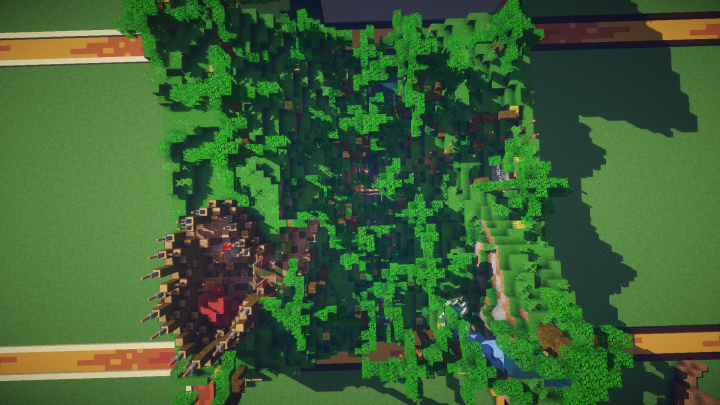 [51x51] The Jungle [Plot] Minecraft Map