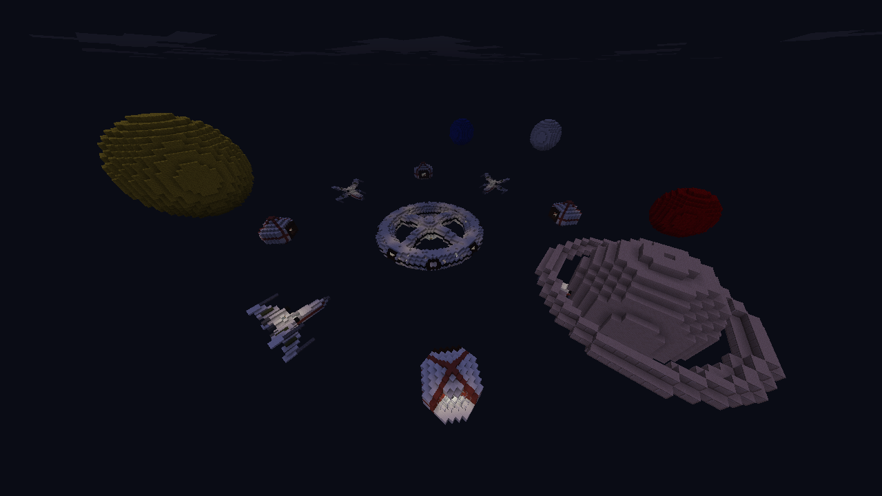 SkyWars Map Galaxy Minecraft Map