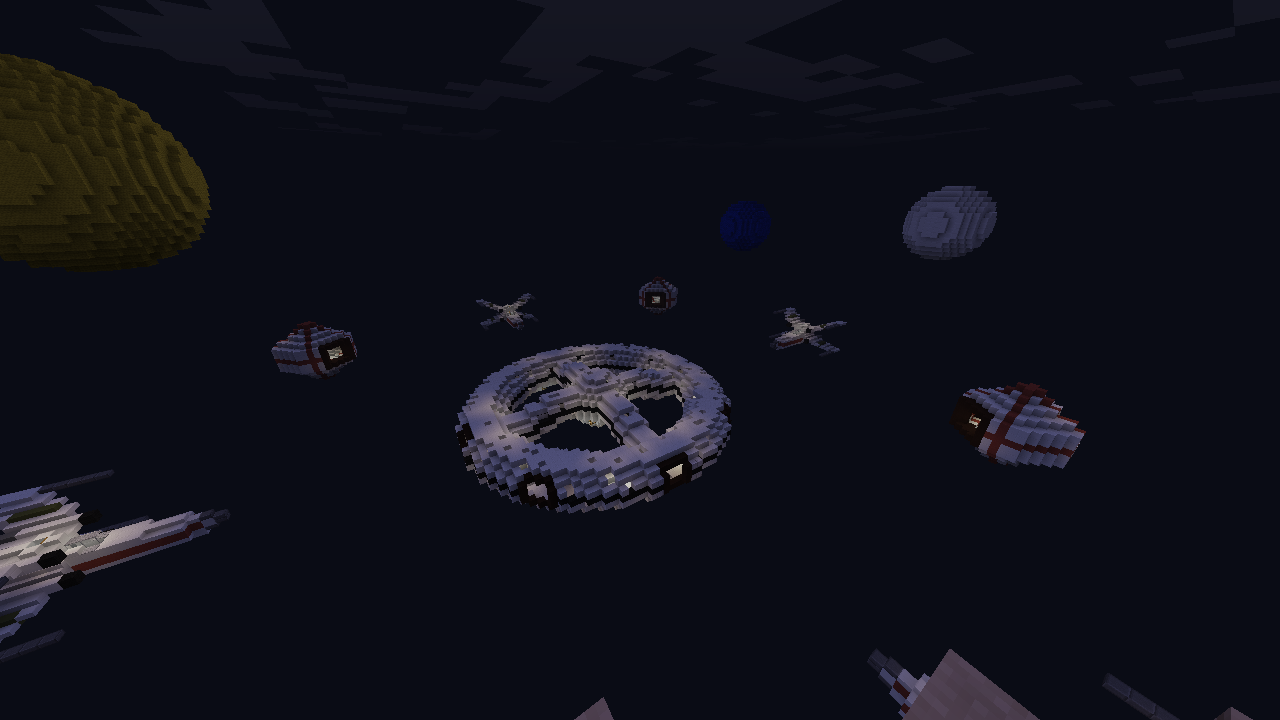 SkyWars Map Galaxy Minecraft Map
