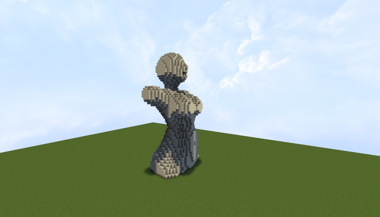 Quartz Statue Minecraft Map