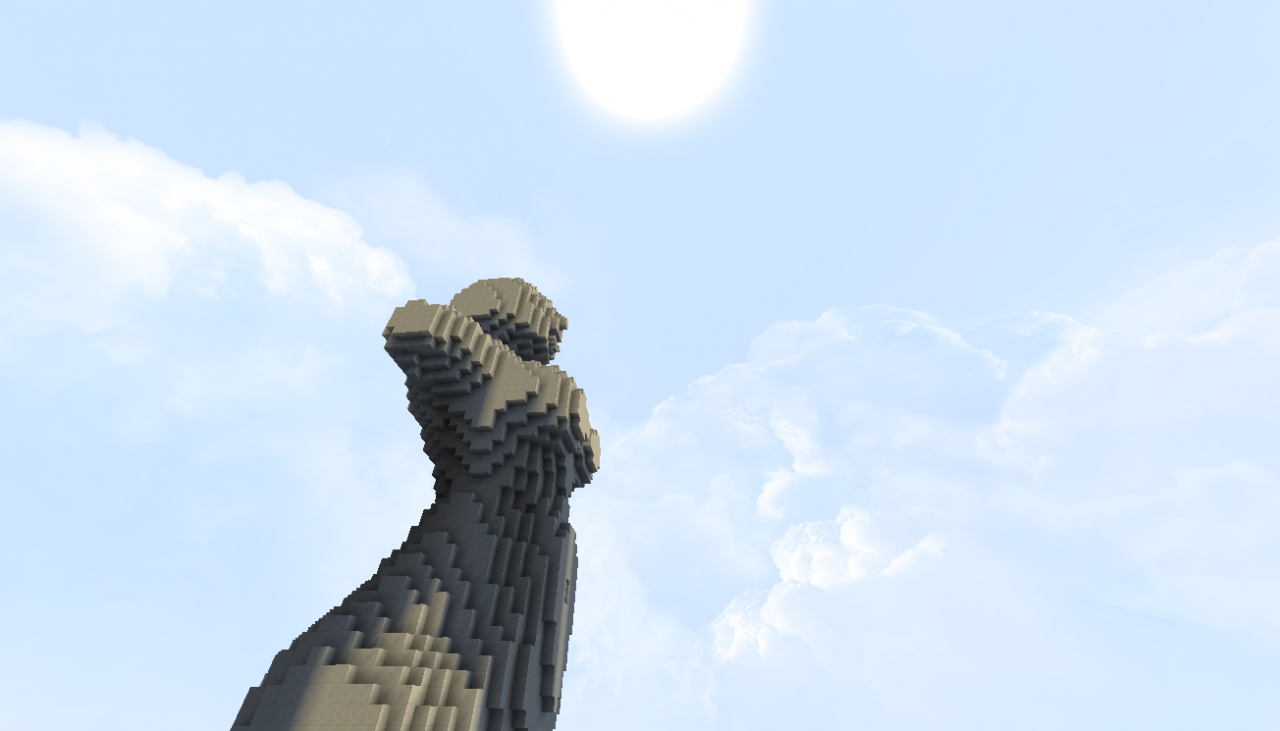 Quartz Statue Minecraft Map