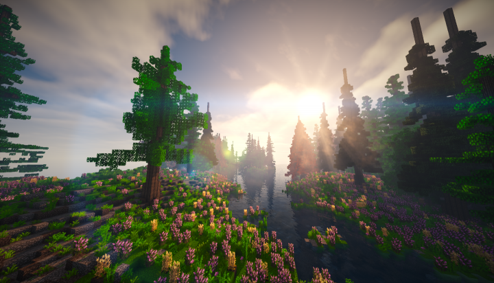 Morning Lavender Minecraft Map