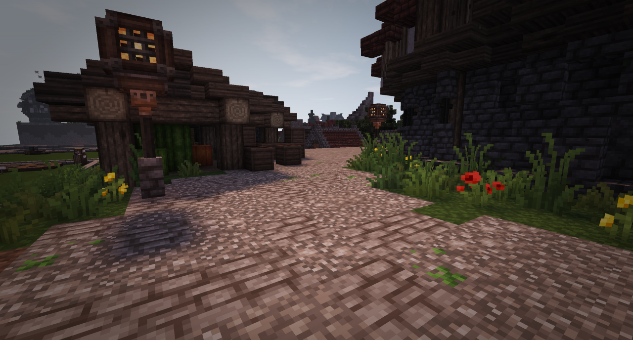 Creative Plot - Town Of Tave (Section) Minecraft Map