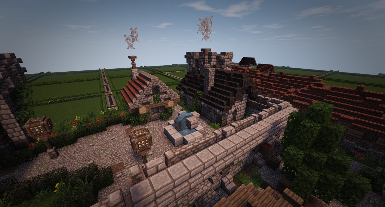 Creative Plot - Town Of Tave (Section) Minecraft Map
