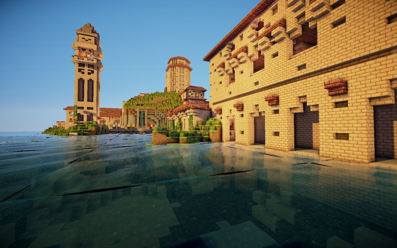 Titania, Roman Island Minecraft Map