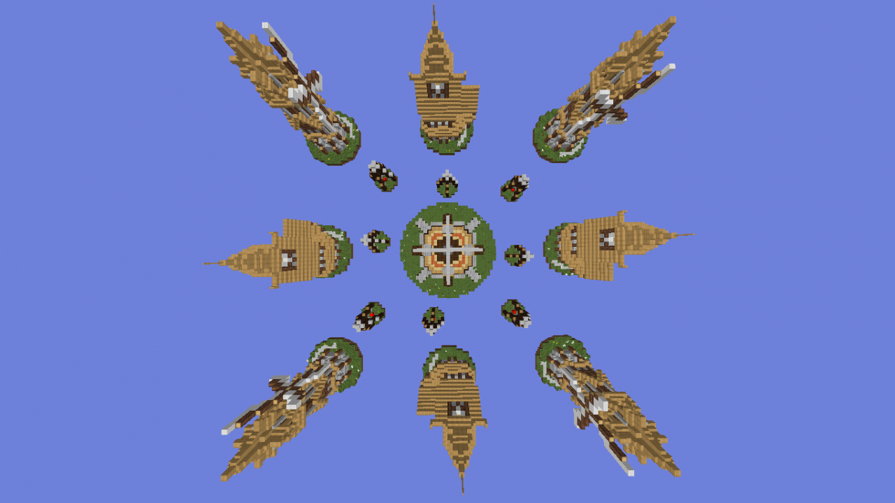 Medieval Map Skywars Minecraft Map
