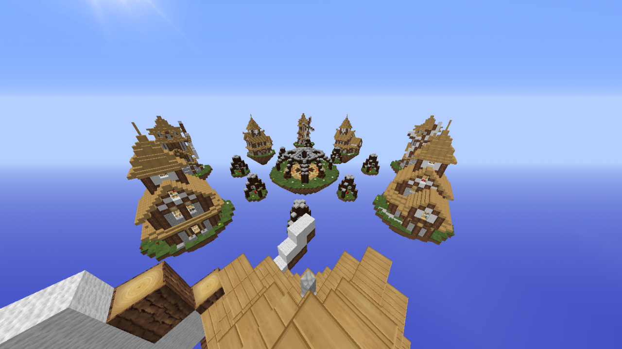 Medieval Map Skywars Minecraft Map