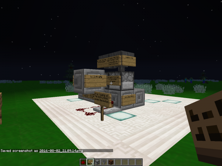 Lever like Button Minecraft Map