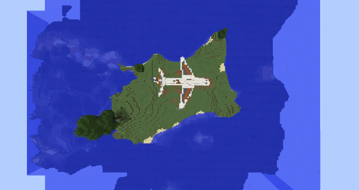 Survival Plane Crash Minecraft Map