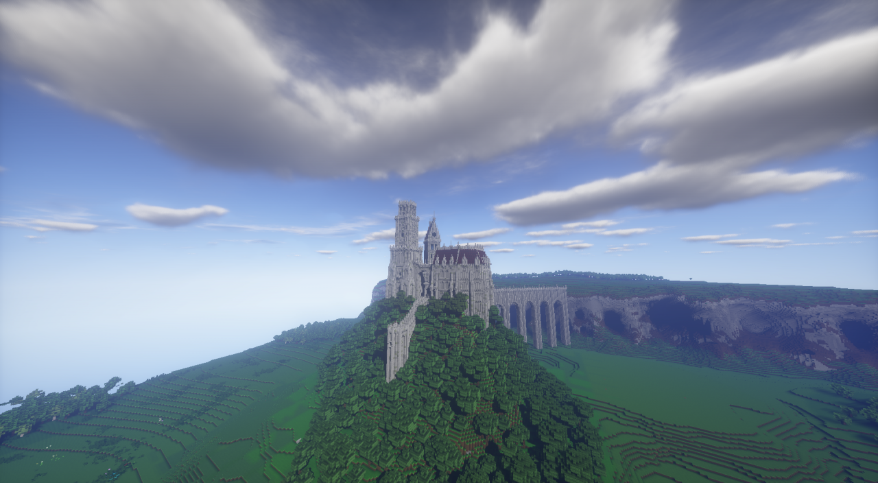 Fantasy castle [in progress]. Minecraft Map