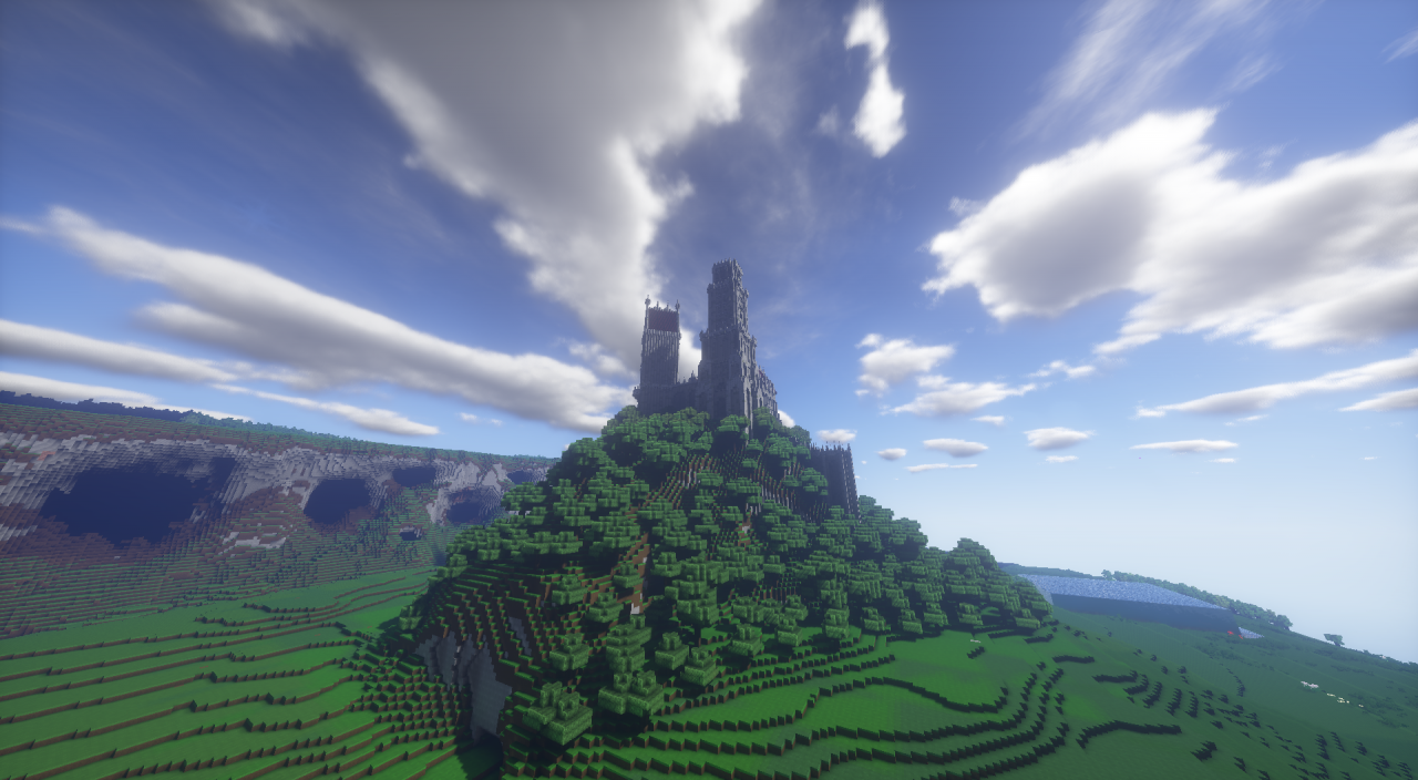 Fantasy castle [in progress]. Minecraft Map