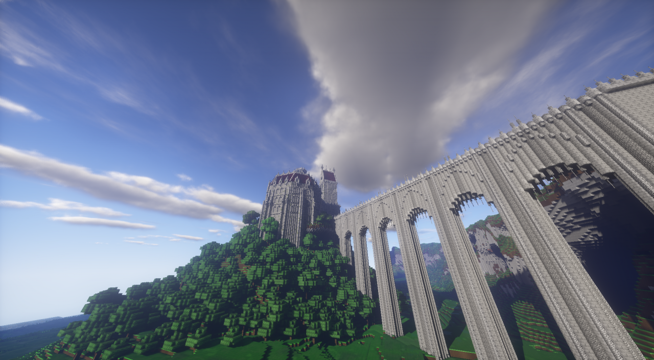 Fantasy castle [in progress]. Minecraft Map