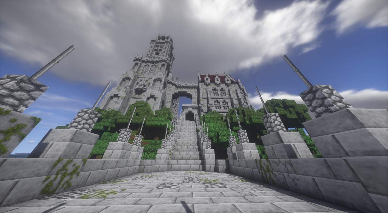 Fantasy castle [in progress]. Minecraft Map