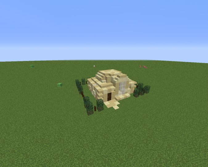 Birch and Sandstone survival house ! Minecraft Map
