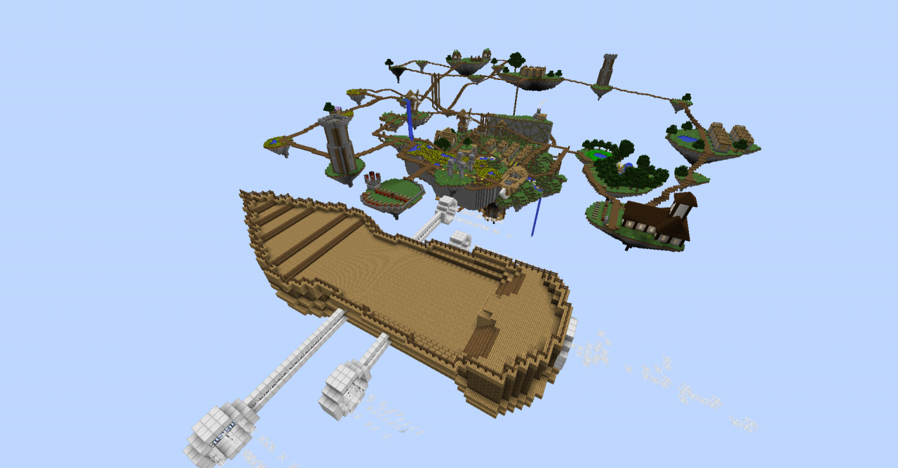 "The Floating Isles" Minecraft Sustainable City Project Contest ...