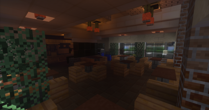 Fast Food Restaurant Minecraft Map