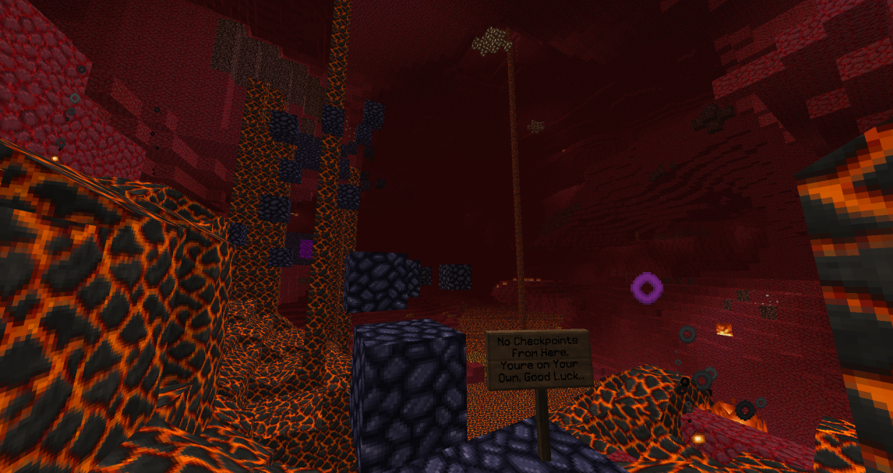 Dimensional Parkour! Minecraft Map