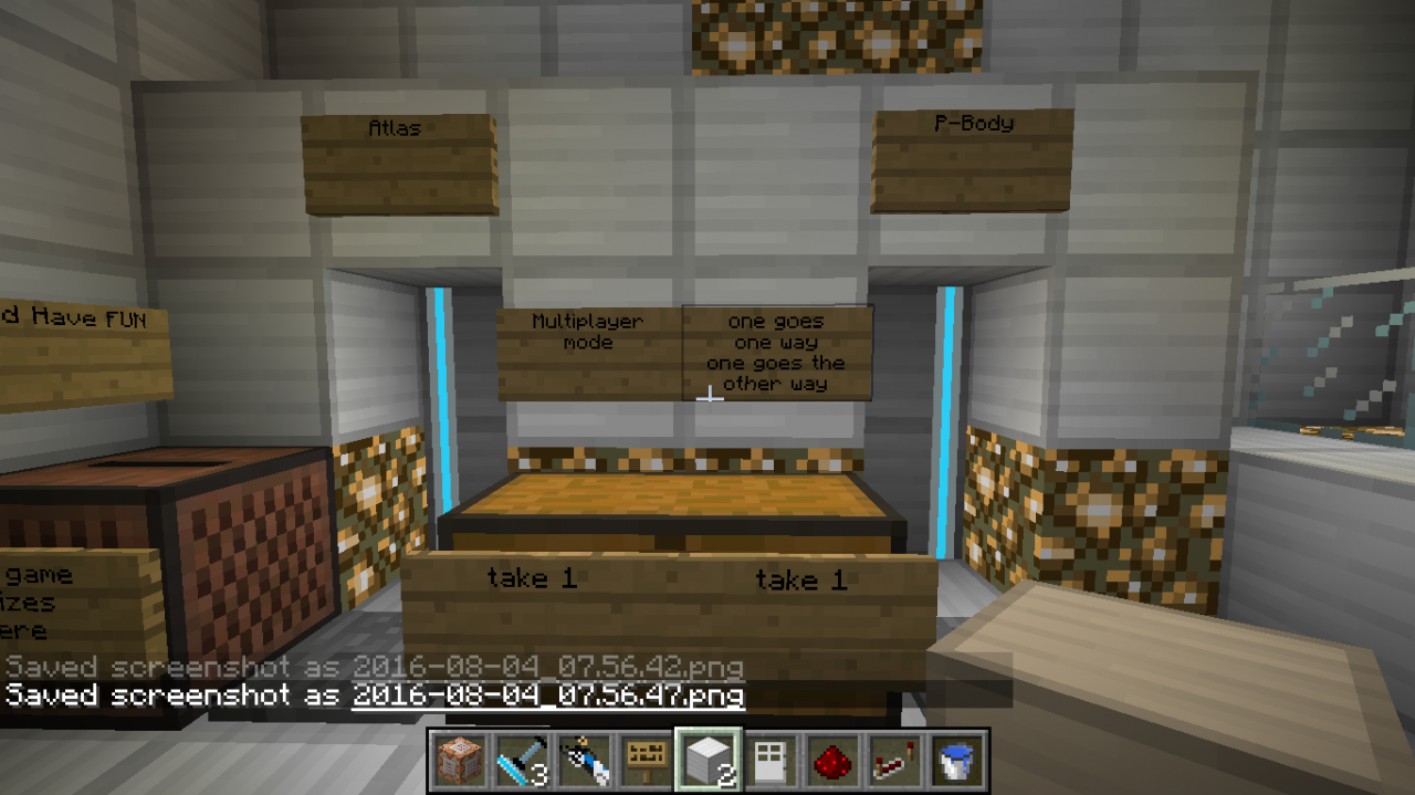 Portal Cube Curse 2 Minecraft Map