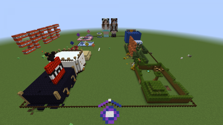 Theme Park Minecraft Map