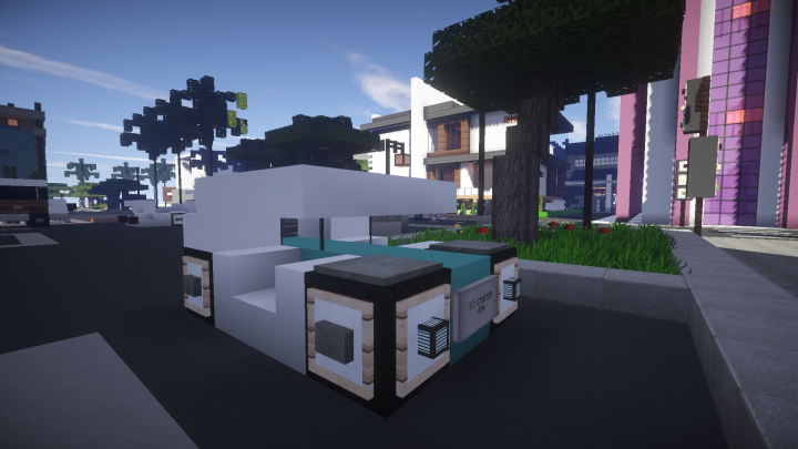 How to build differently Mini Cooper vehicles Minecraft Map