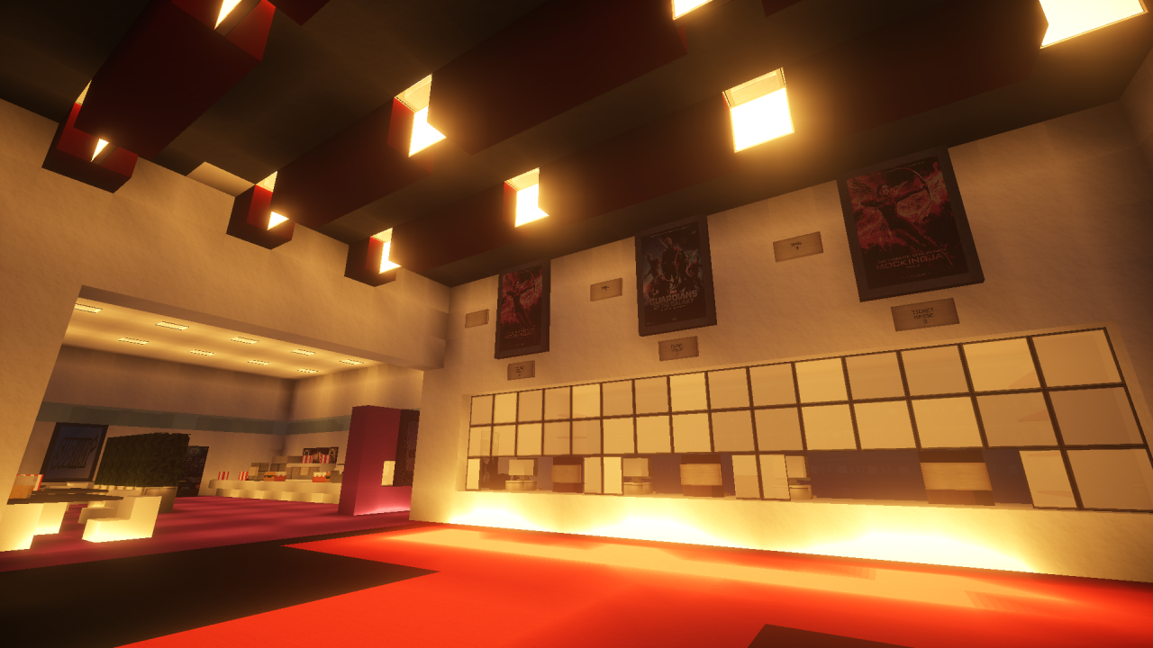 Modern Cinema Minecraft Map