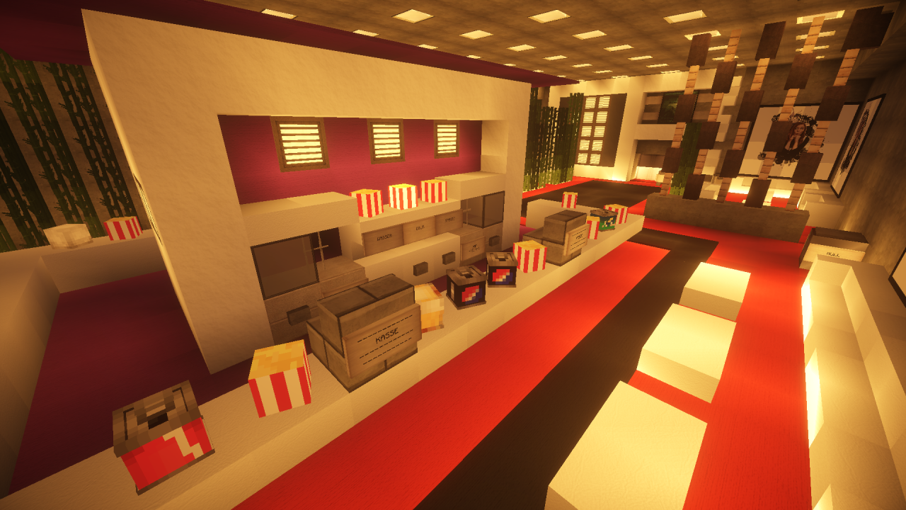 Modern Cinema Minecraft Map