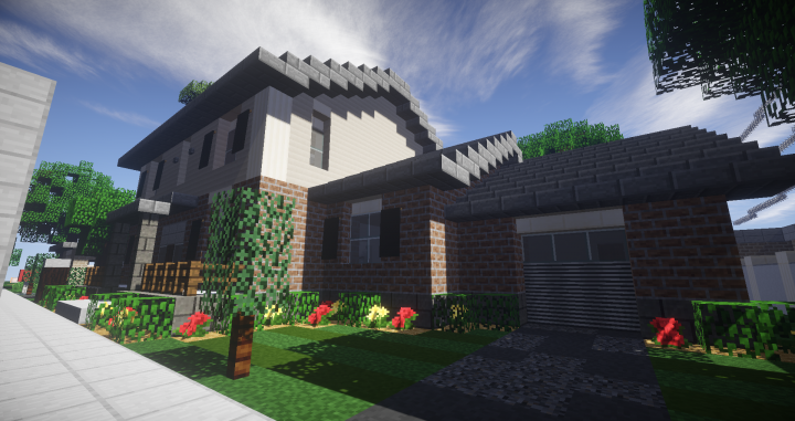 Greenfield - 2 Story Suburban Home Minecraft Map