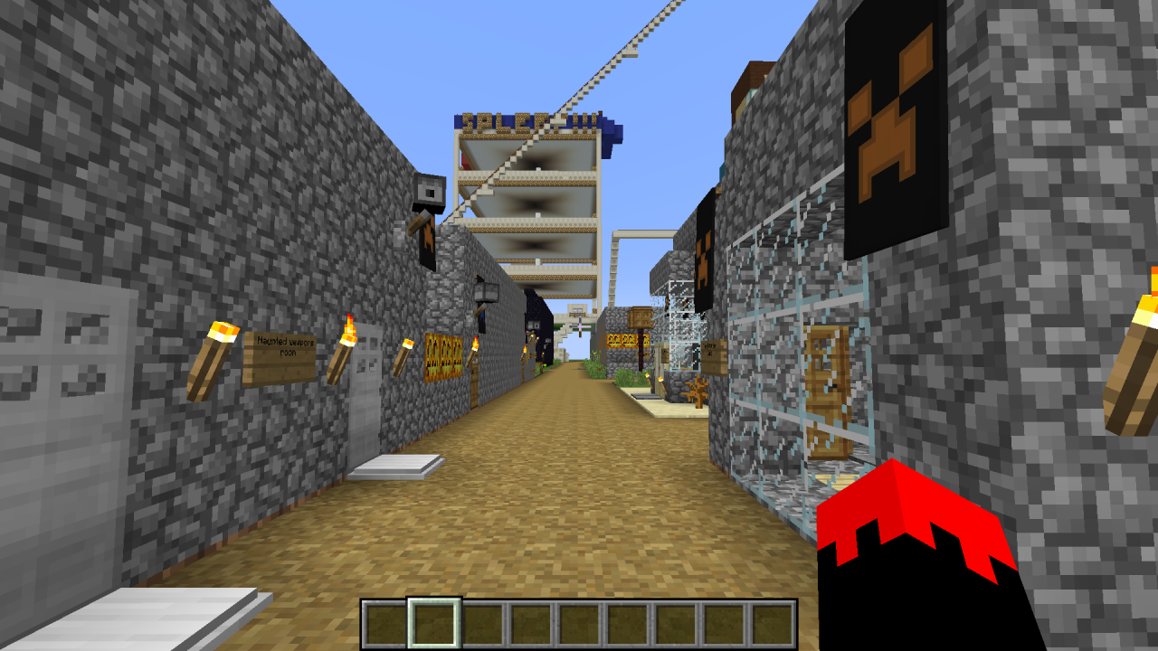 Halloween Terror Theme Park Minecraft Map