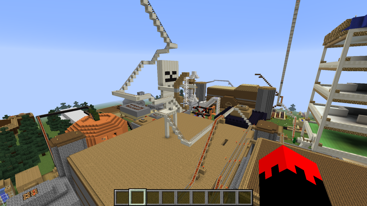 Halloween Terror Theme Park Minecraft Map