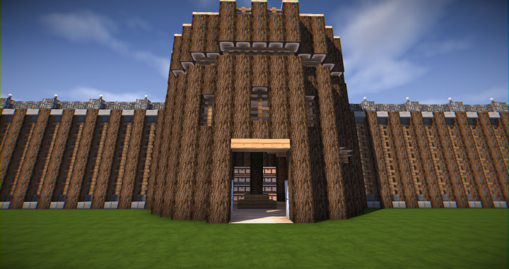 Medieval Wall Minecraft Map