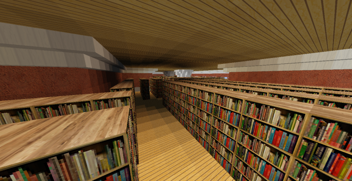 Old library Minecraft Map