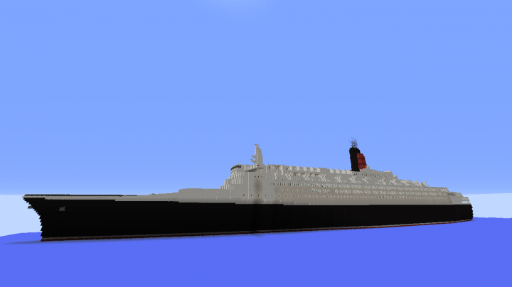 MS Queen Elizabeth 2 Minecraft Project