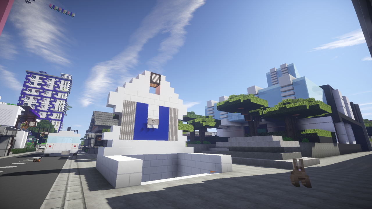 Modern Underground Station -Hamburg Hafencity- Minecraft Map