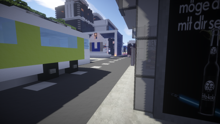 Modern Underground Station -Hamburg Hafencity- Minecraft Map