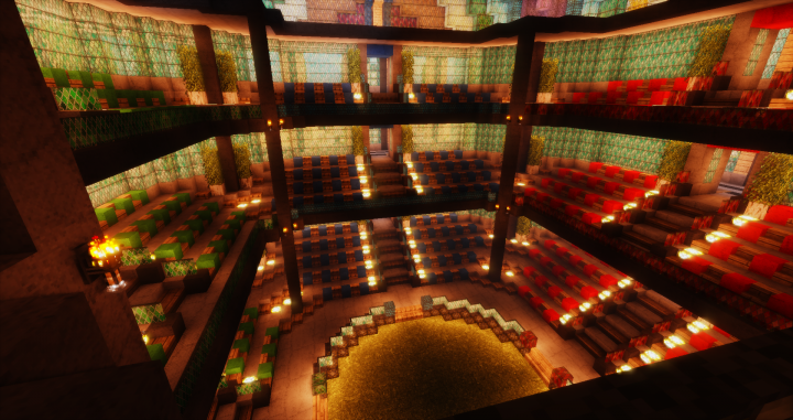 Starfish Spleef Arena Minecraft Map