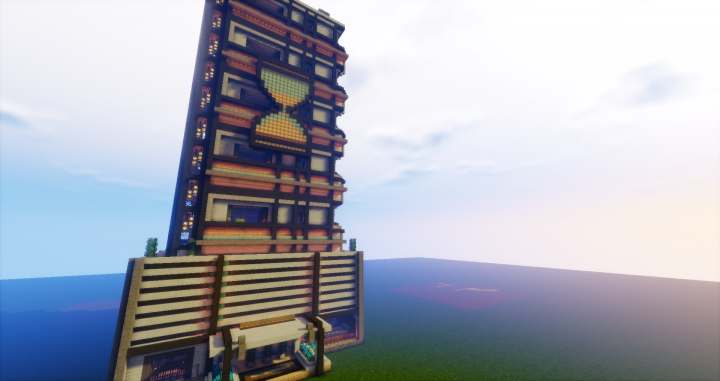 Hourglass Heights: Luxury Suites Minecraft Map