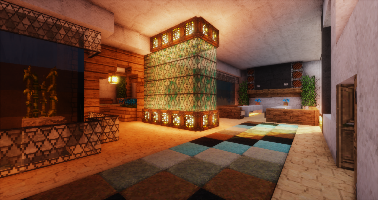 Hourglass Heights: Luxury Suites Minecraft Map