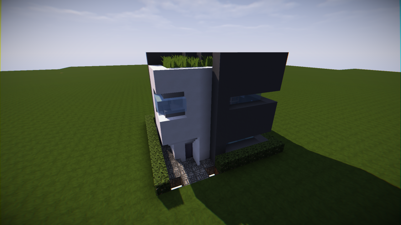 Modern House 12x12 Minecraft Map