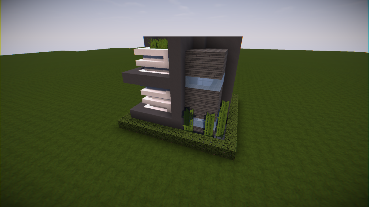Modern House 12x12 Minecraft Map