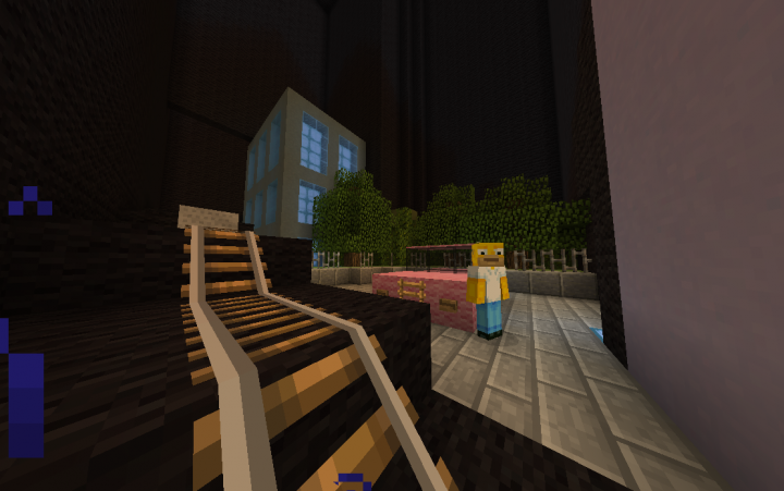 The Simpsons Ride - CUSTOM Minecraft Project