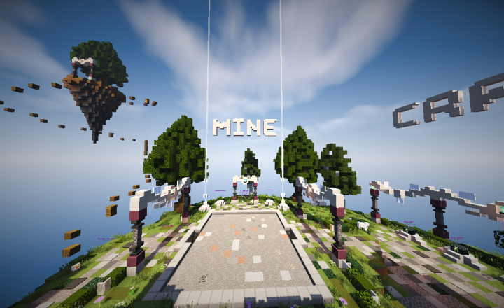 Skyblock Spawn/Hub [+Download] Minecraft Map