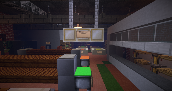 Greenfield - Clover Supermarket Minecraft Map