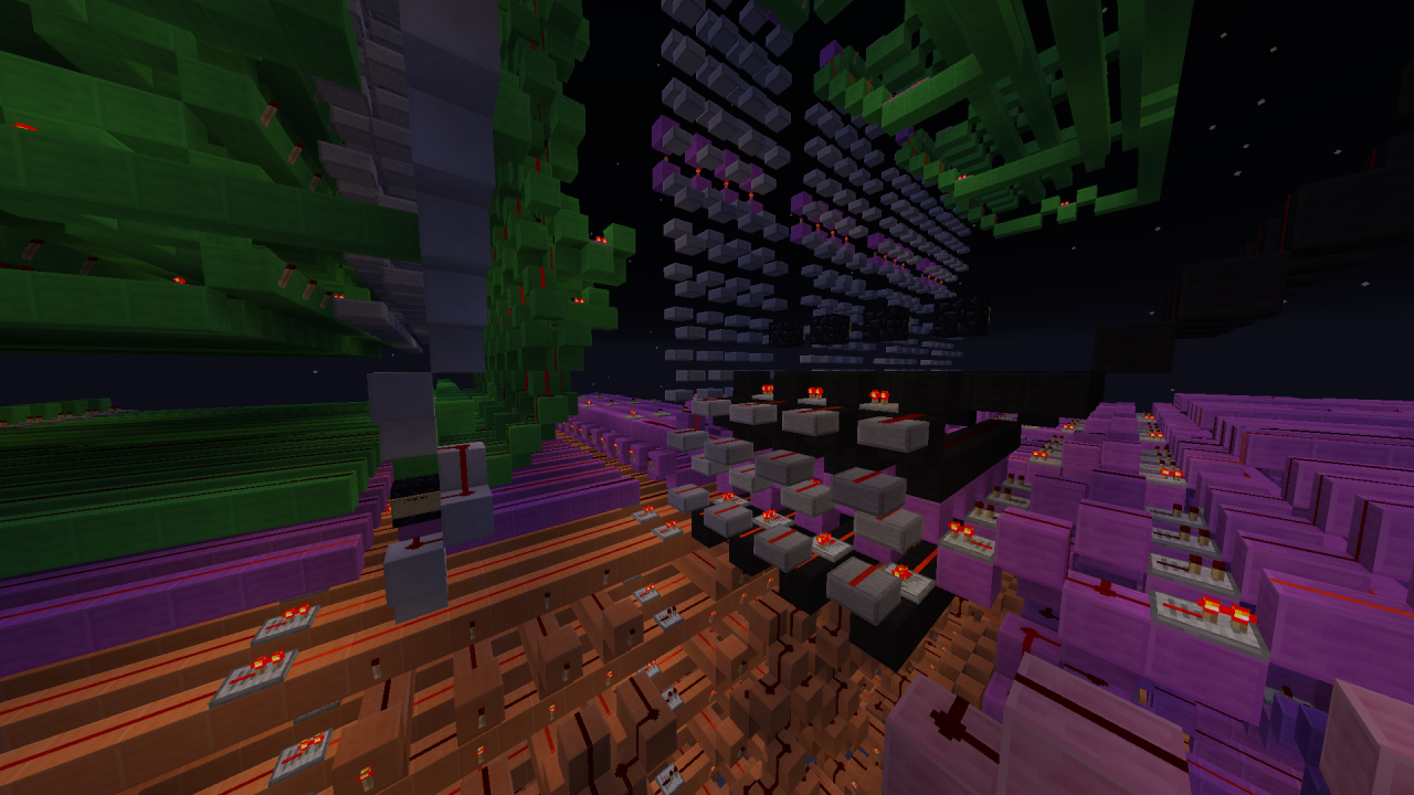 Mathematical base converter Minecraft Map