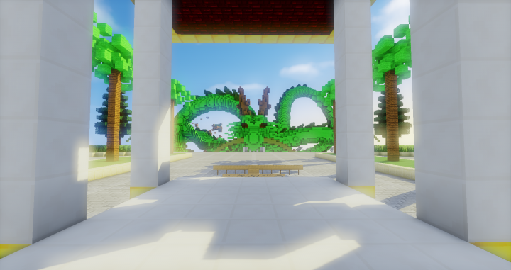 Shenron and the Hyperbolic Time Chamber DBZ Minecraft Map