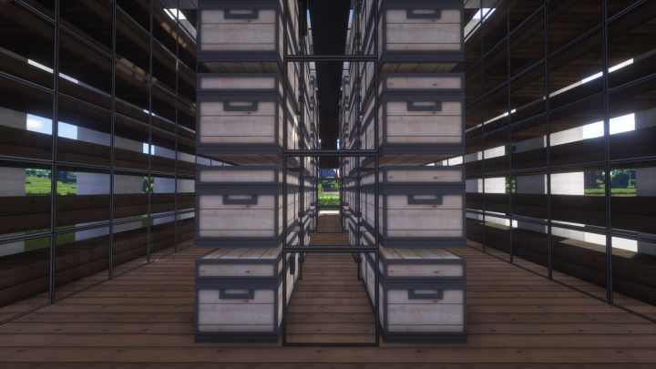 Simple warehouse | Jaszczur Minecraft Map