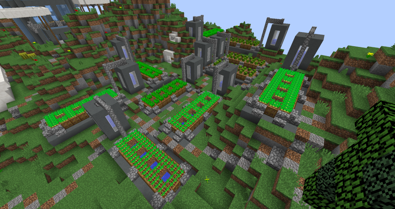 Forever land // Sustainable City Contest Minecraft Map