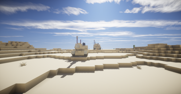 Challenger II Tank (FV4034) Minecraft Map
