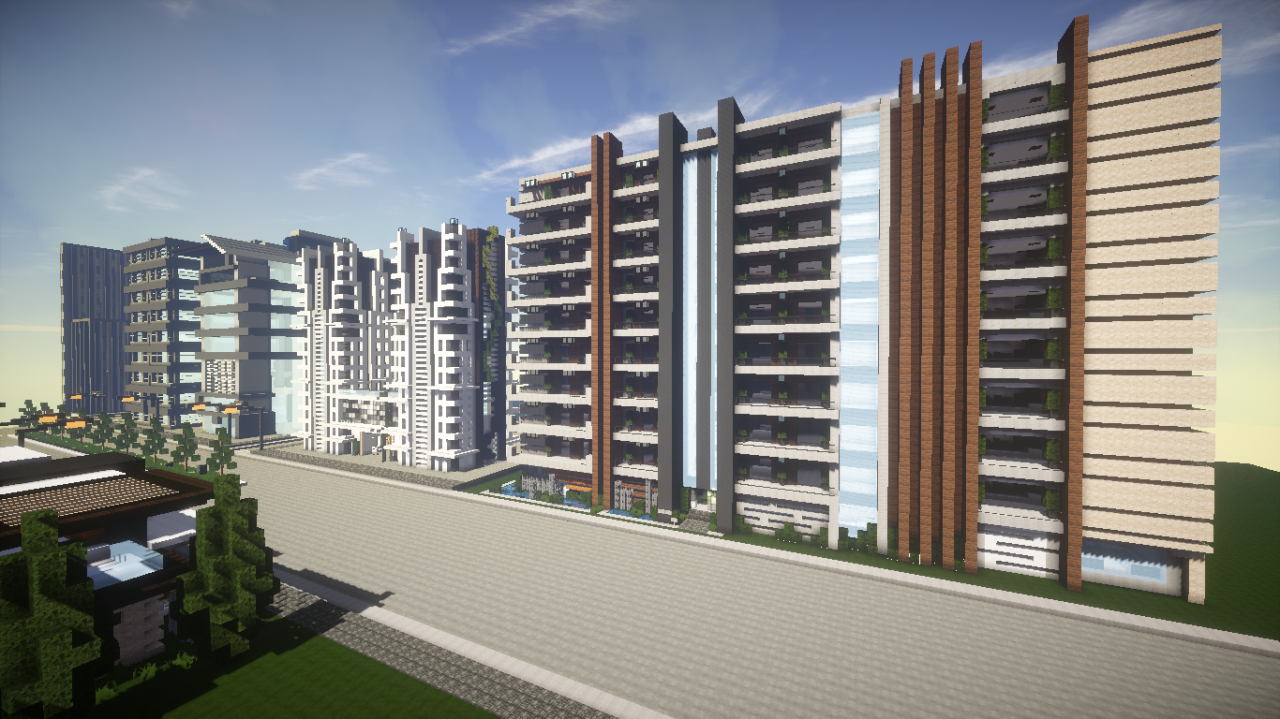 City Project Minecraft Map